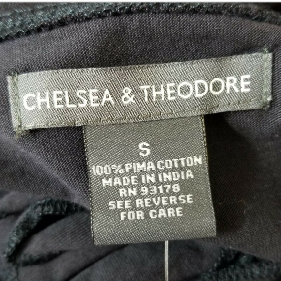 Chelsea & Theodore | Tops | Chelsea Theodore S Small Top Blue Pima ...